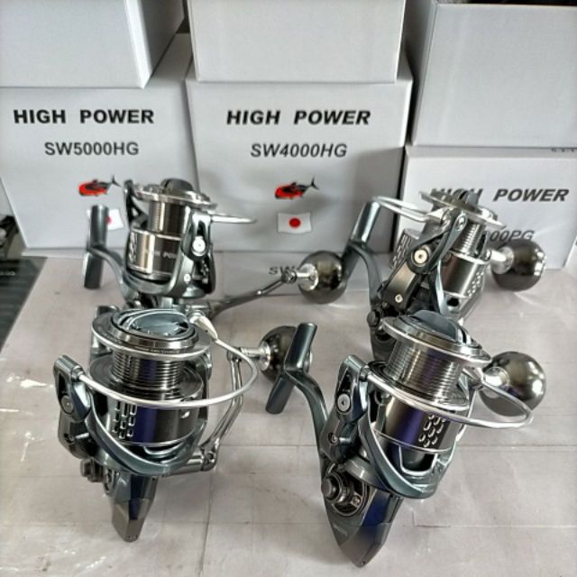 Gtech High Power Salt Water Spinning Fishing Reel | Shopee Malaysia