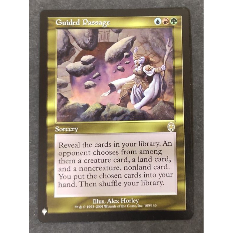 Magic The Gathering : Guided Passage Rare Mystery Booster Card | Shopee ...