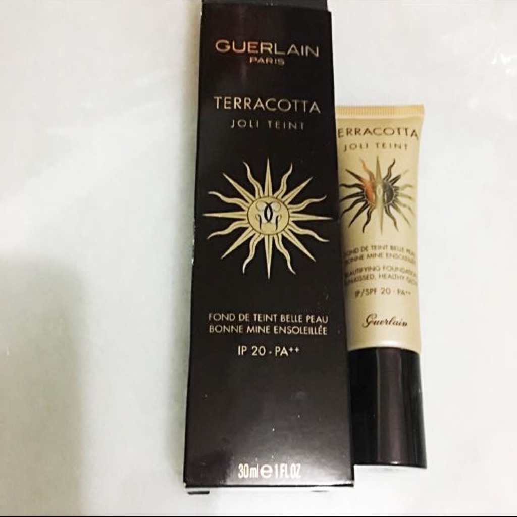 Guerlain terracotta beautifying foundation Sunkissed healthy glow Spf ...