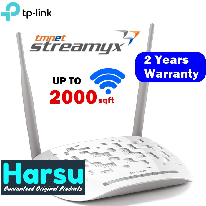 TP-LINK TD-W8961N 300Mbps ADSL2+ Streamyx WiFi Wireless Modem Router | Shopee Malaysia