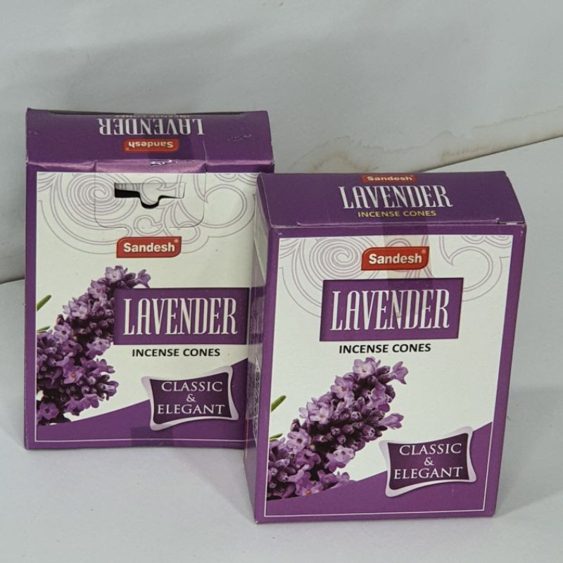 Lavender Cone Incense Sambrani/ Double Pack Promo / Sai Shankar Store ...