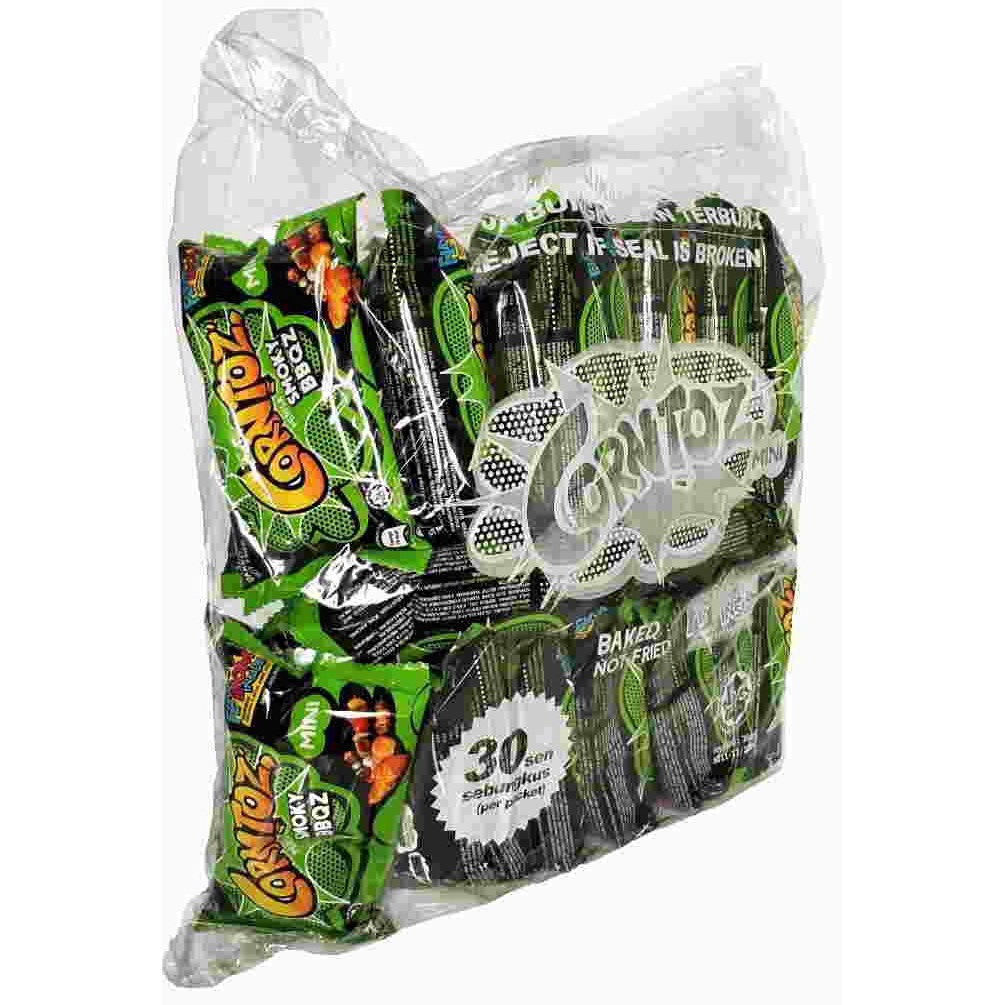 10 Packs Corntoz Smoky BBQ Barbeque 12g Each HALAL (LOCAL READY STOCKS ...