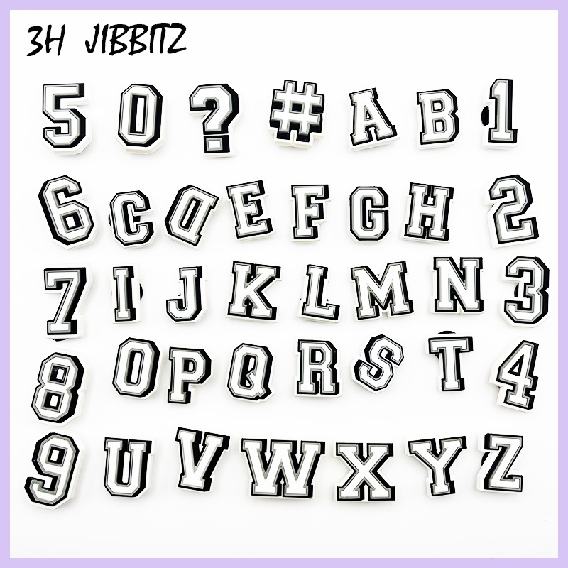 Authentic Letter/Crocs jibbitz/With Label/High Quality jibbits | Shopee ...