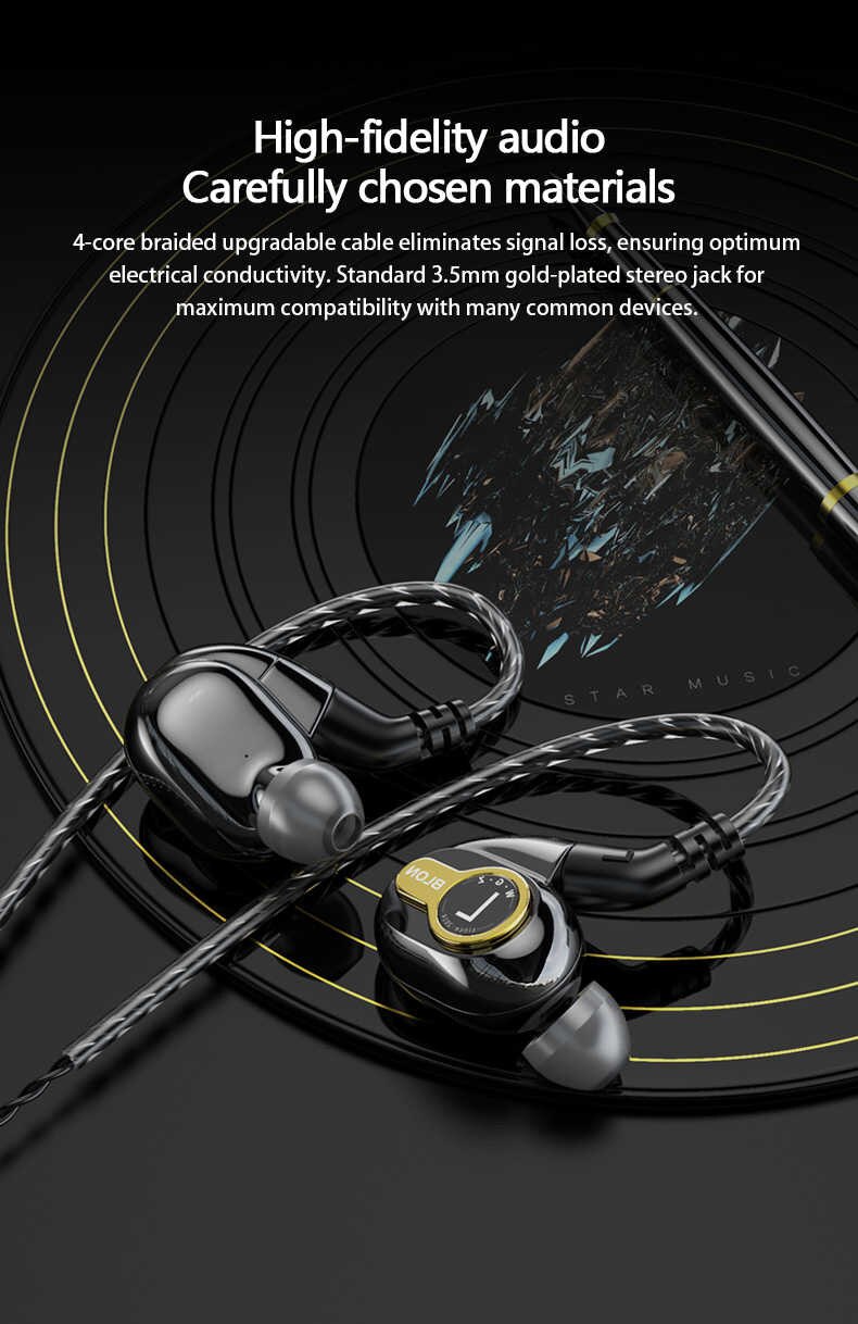 BLON BL-05 Mic 2nd Generation 10MM Carbon Nanotube CNT Diaphragm In Ear Earphone Detachable 2PIN ...