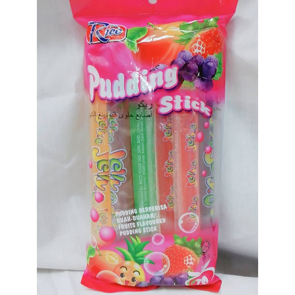 10batang RICO PUDDING STICK FRUIT FLAVOR 35G(10'S) | Shopee Malaysia