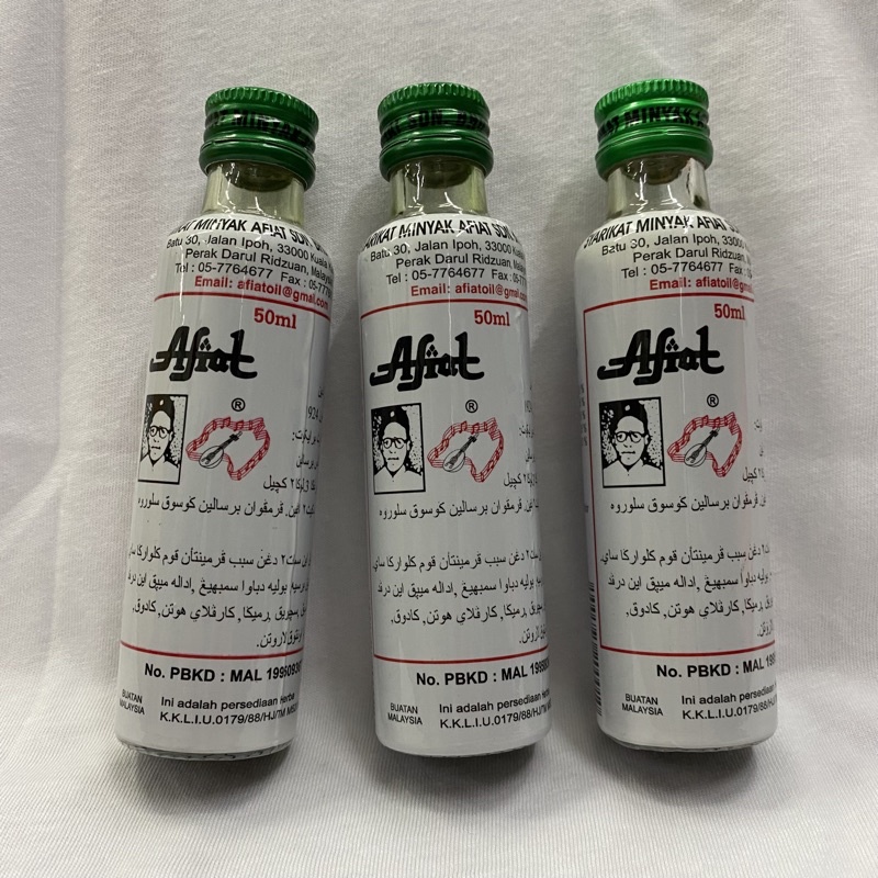MINYAK AFIAT (50ML) / MINYAK URUT AFIAT / AFIAT OIL / MINYAK URUT ...