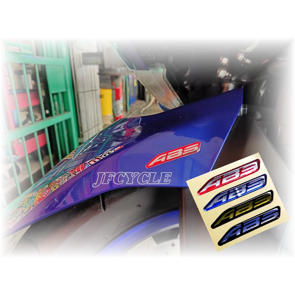 Sticker Timbul ABS Sticker Epoxy ABS Honda/Yamaha | Shopee Malaysia