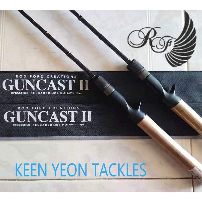 ROD FORD GUNCAST II FISHING ROD (BAITCASTING / BC) | Shopee Malaysia