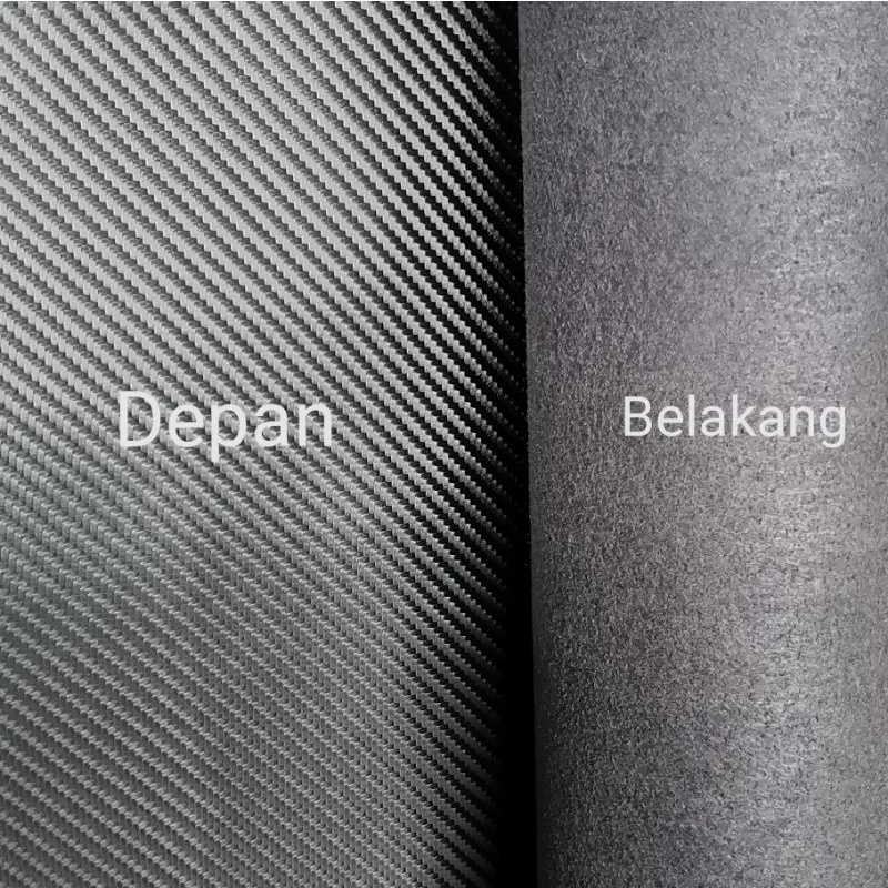 Microfiber Leather bercorak Carbon Fibre Hitam untuk kusyen kereta ...