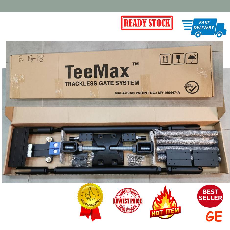 TeeMax Aluminum Trackless Gate System for folding gate Trackless Arm ...