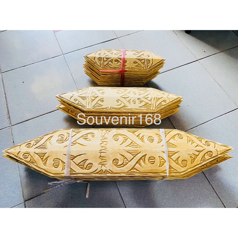 Terabai Kayu🪵Iban Design Borneo Sarawak🪘Size: S 33cm/ M 47cm/ L 70cm🪘 ...