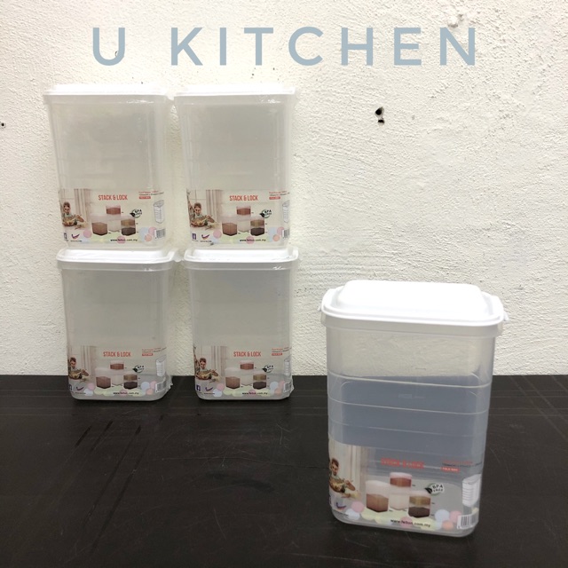 Felton Stack & Lock Food Keeper 1000ml TPM8005 | Shopee Malaysia