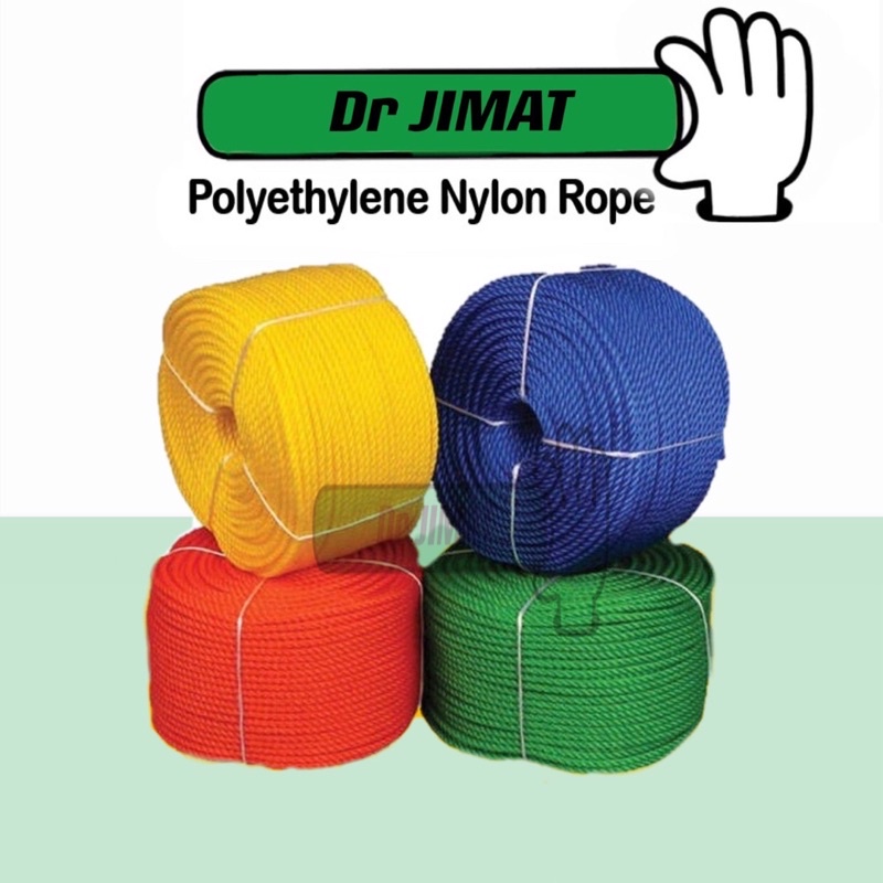 🔥READY STOCK 🔥【1.0MM,1.5MM, 2.0MM, 2.5MM, 3.0MM】Polyethylene Nylon Rope ...