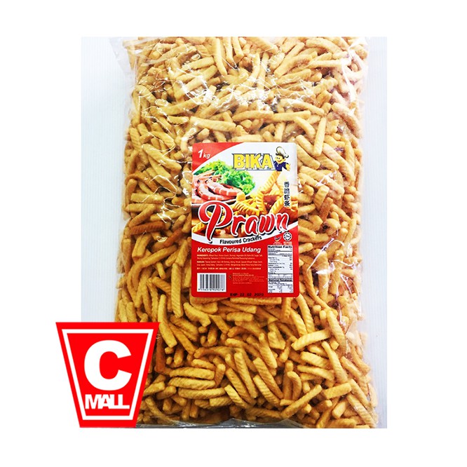 [CM] Bika Snack Prawn (500g / 1kg) | Shopee Malaysia
