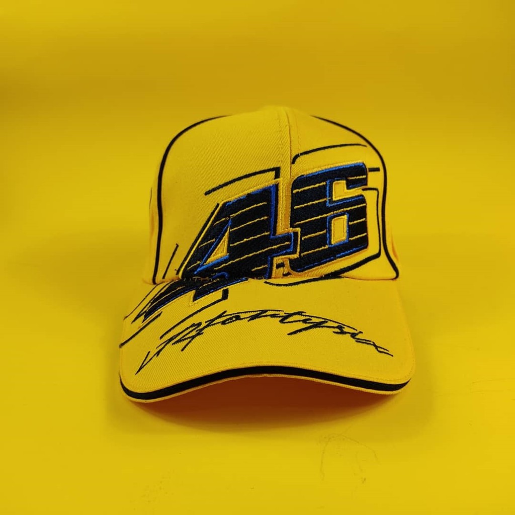 Cap VALENTINO ROSSI 46 Signature 🔥🔥 | Shopee Malaysia