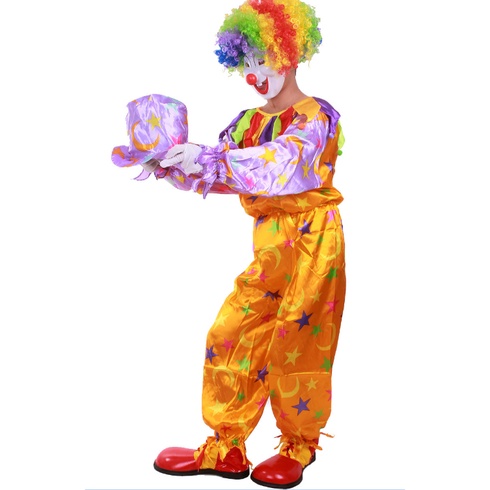 The Clown Costume Novelties Spots Cosplay Prop Dress Up Carnival ...