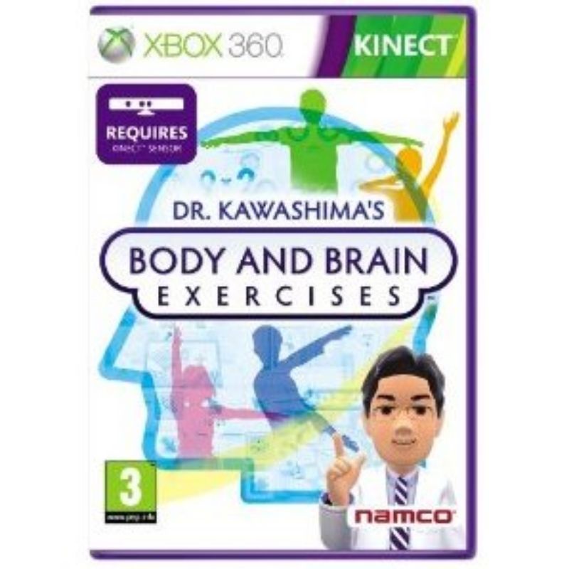 XBOX 360 GAMES - DR KAWASHIMAS BODY AND BRAIN EXERCISE (KINECT REQUIRED ...