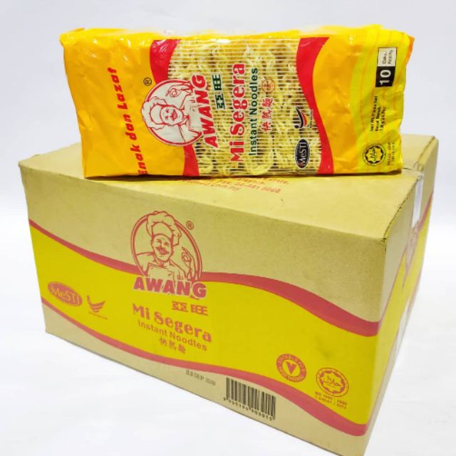 (KARTON) Mi Segera Awang (Instant Noodles) 700gx6pkt | Shopee Malaysia