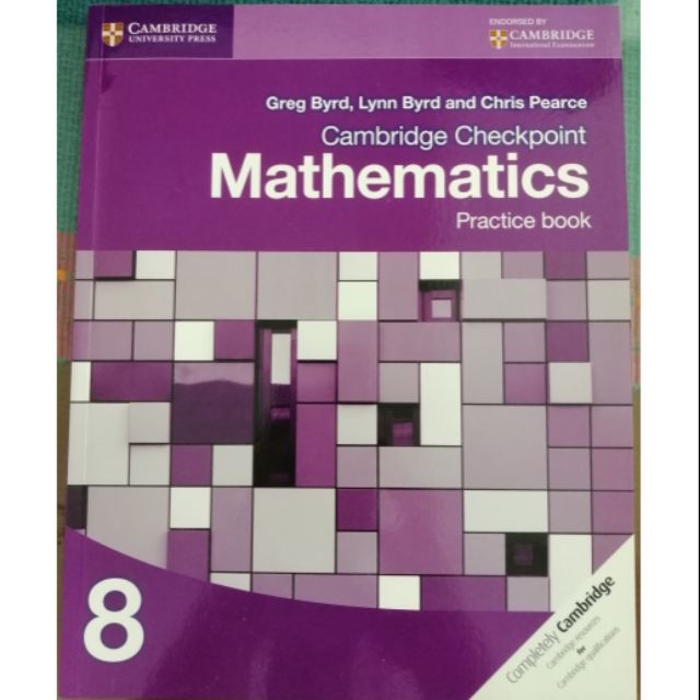 CAMBRIDGE CHECKPOINT MATHEMATICS PRACTICE BOOK YEAR 8 // ISBN 978-1-107 ...