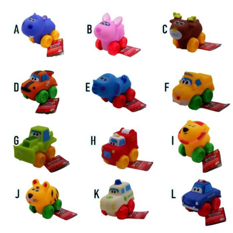 Emco Racing Buddies /Cute Character Car Toy -Emco | Shopee Malaysia