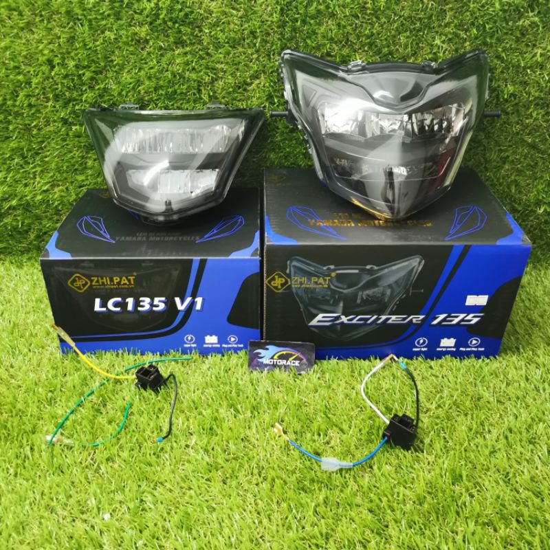 ZHIPAT LED HEAD LAMP YAMAHA LC135 V1 & V2 | Shopee Malaysia