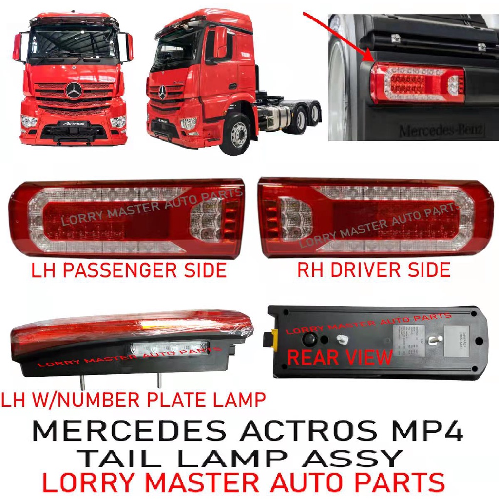 J101S11 MERCEDES ACTROS MP4 LED TAIL LAMP | Shopee Malaysia
