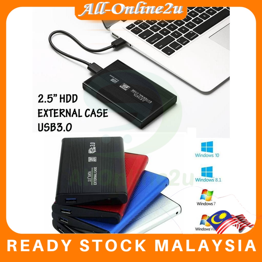 External Case HDD USB 3.0 Enclosure hard disk SATA 2.5 inch HDD USB3.0 ...