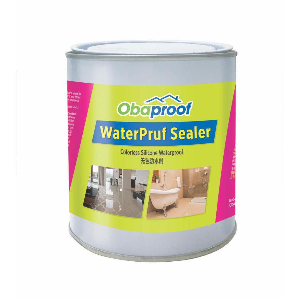 Obaproof Waterproof Sealer - Clear 1L (No more hacking tiles) | Shopee ...