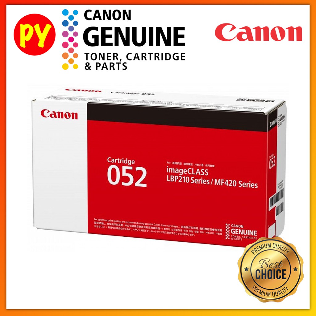 Canon Cartridge 052 052H Original Laser Toner (Black) Standard/High Cap ...