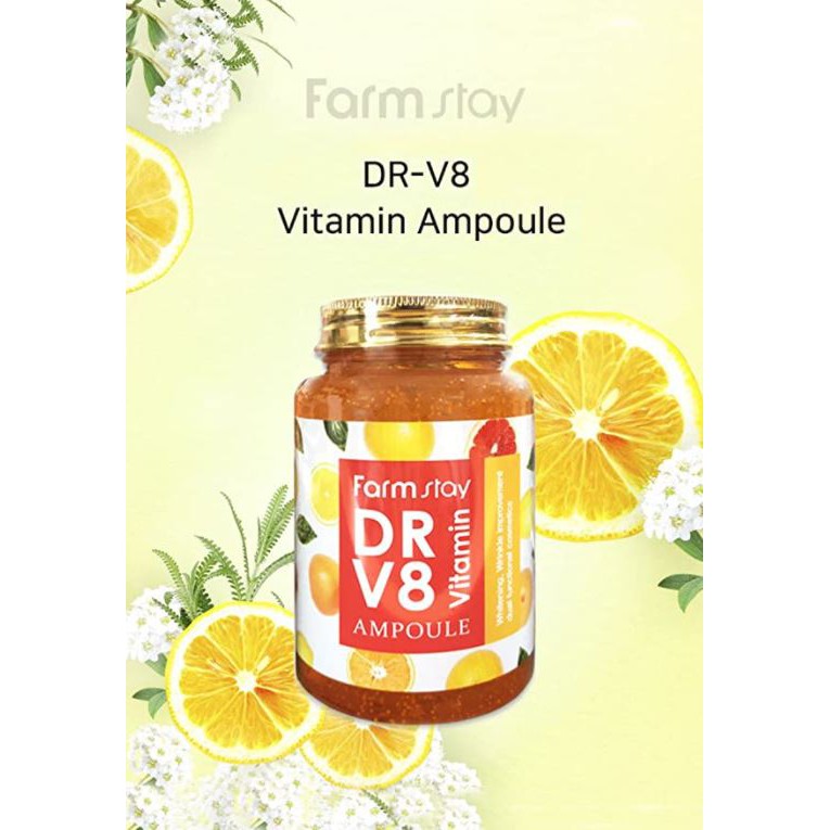 [FARM STAY] Dr-V8 Vitamin All in Ampoule - 250ml | Shopee Malaysia