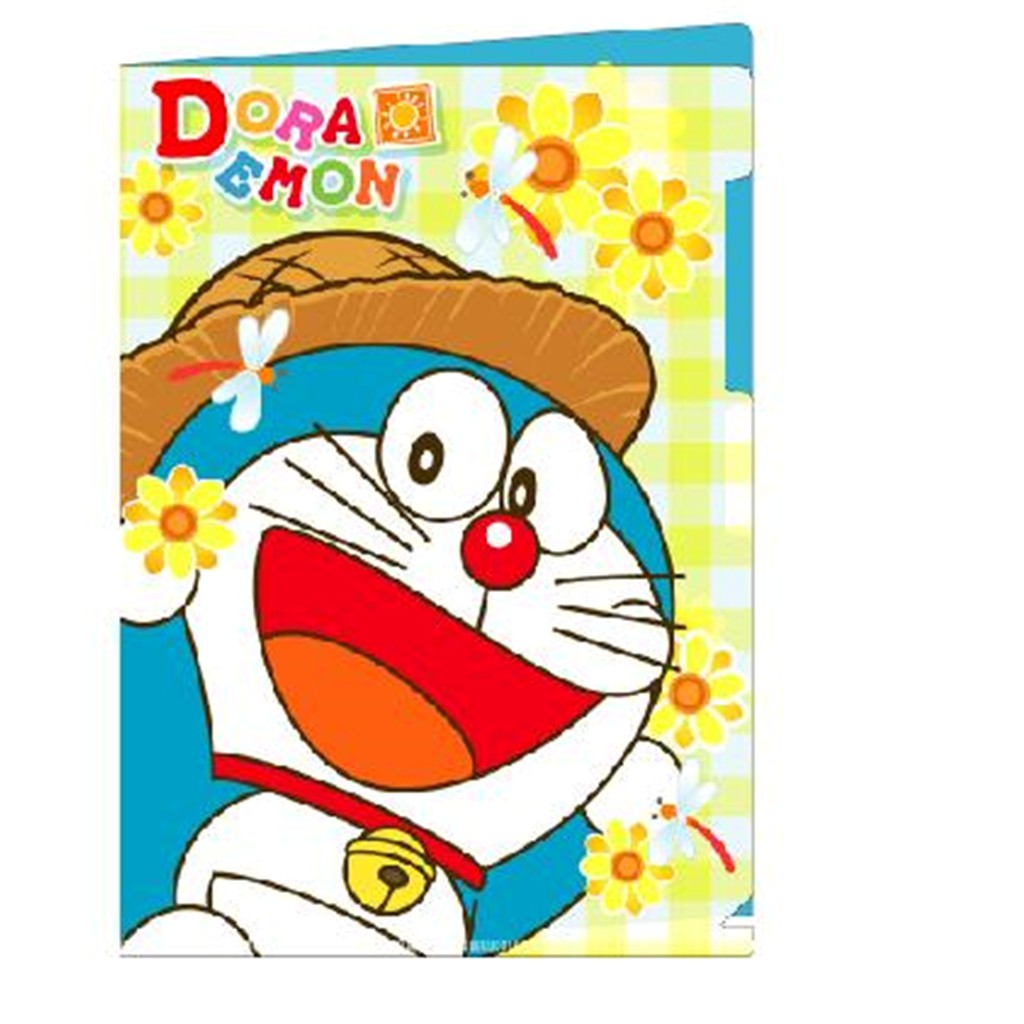 [ORIGINAL] DORAEMON PP L Shape Folder - A4 Size | Shopee Malaysia