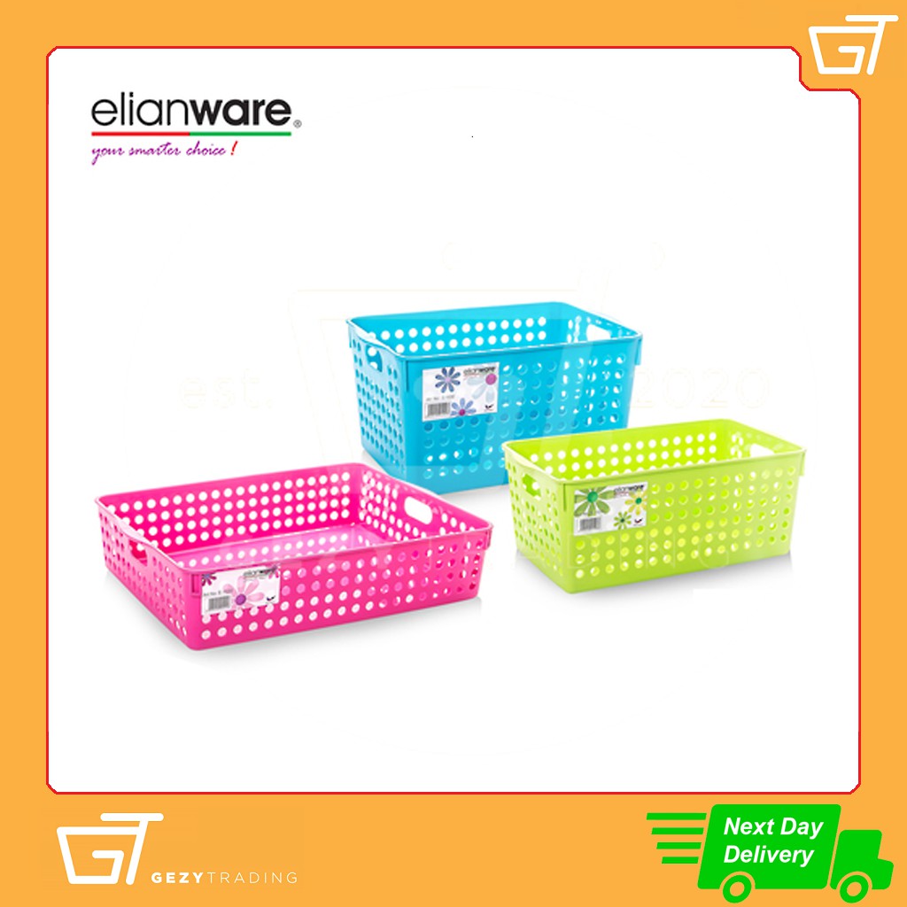 elianware Multipurpose Tray Basket｜Bakul｜Stationery Tray ｜Multi-Purpose ...