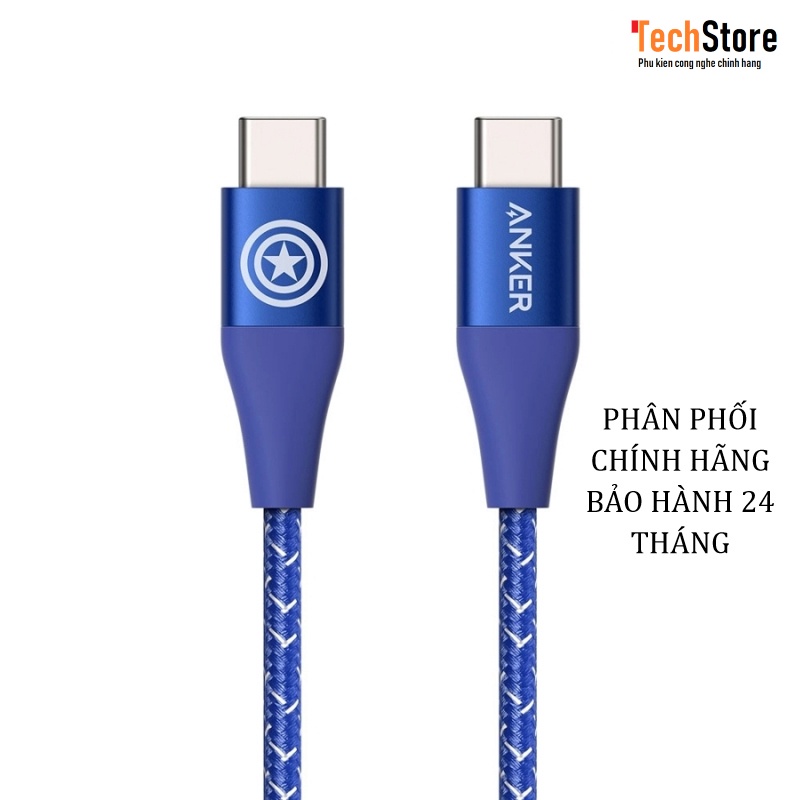 ANKER POWERLINE+ II USB-C TO USB-C Cable 1.8m LONG MARVEL EDITION ...