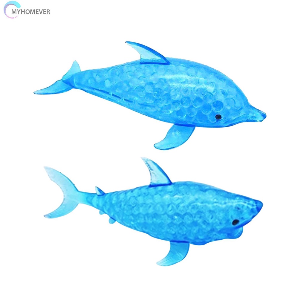 MYHOME Sensory Stress Ball, Shark Dolphin Fidget Toys, Stress Relief ...