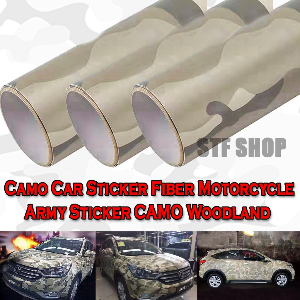 Army Sticker Camouflage Military Woodland Desert Camo sticker wrap ...