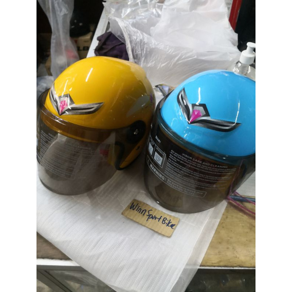 Helmet Motor Topi Caledar Budak Kanak NEW Design | Shopee Malaysia