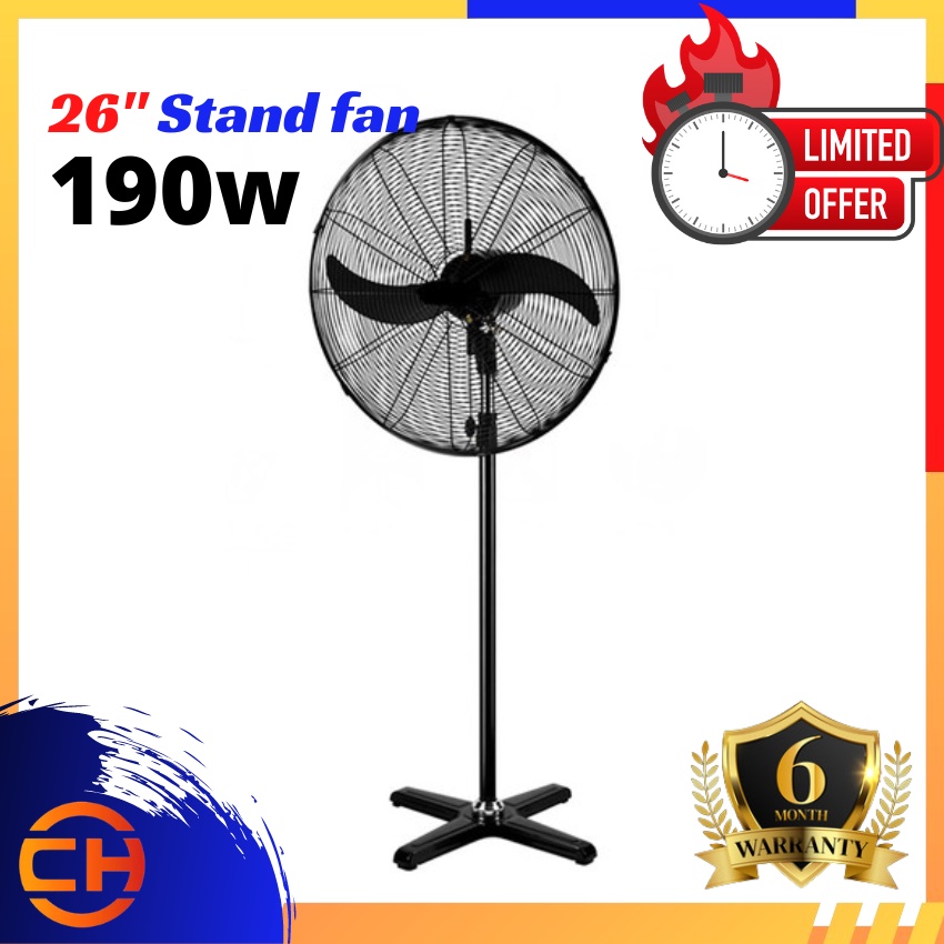 26" Industrial Stand Fan SFC-1901 (190W) Kipas Kilang 26 inch | Shopee ...