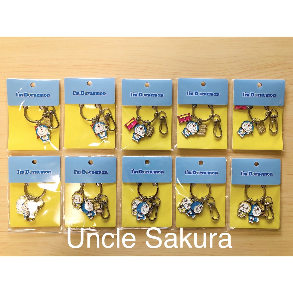 High-Quality I'm Doraemon Metal Enamel Keychain with Beautiful Design ...