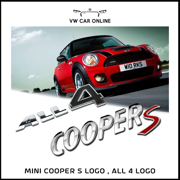 Mini Cooper S Logo , Mini Countryman ALL 4 Logo | Shopee Malaysia