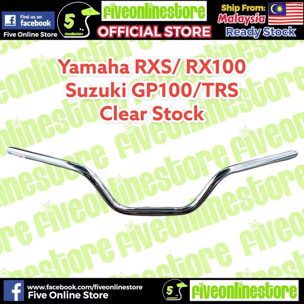 Yamaha RXS RX100 Suzuki GP100 TRS Handlebar Handle Bar Yamaha Clear ...
