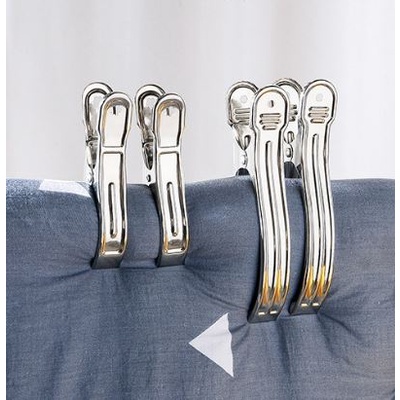 Clip Clamp Laundry Drying Clothes Clip Stainlessl Steel Peg Hanger Klip ...