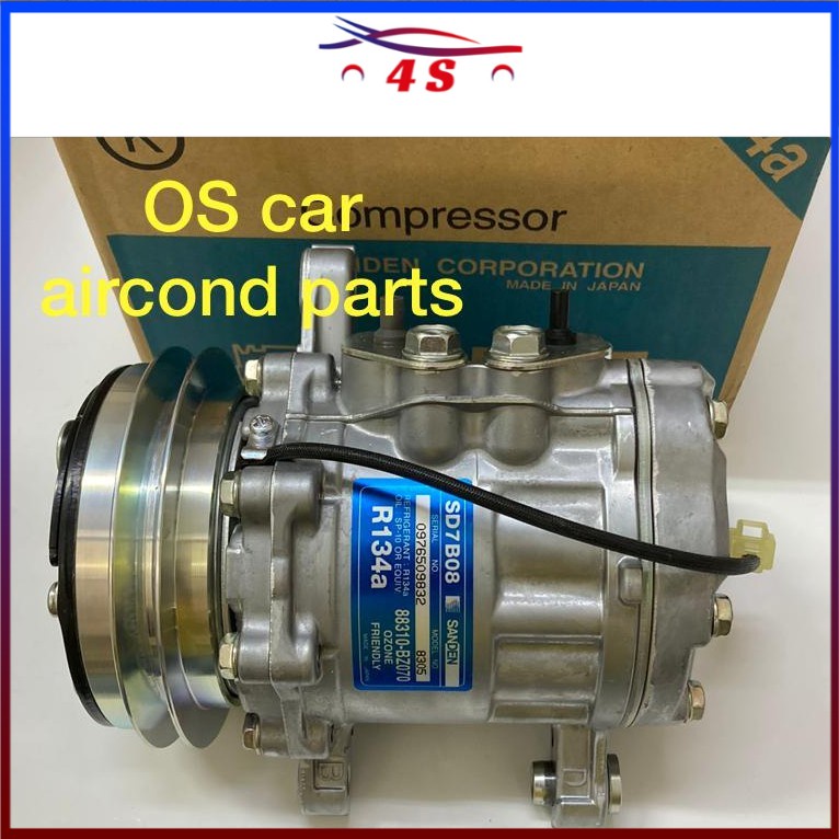 **PERODUA VIVA ( SD7B08 SANDEN) NEW COMPRESSOR (MADE IN JAPAN) AIR COND ...