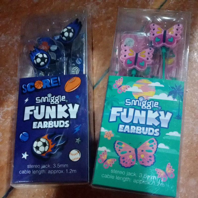 smiggle funky earbuds | Shopee Malaysia