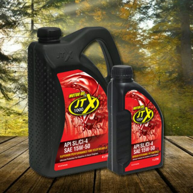 JTX 1000 MOTOR OIL (RED) | Shopee Malaysia