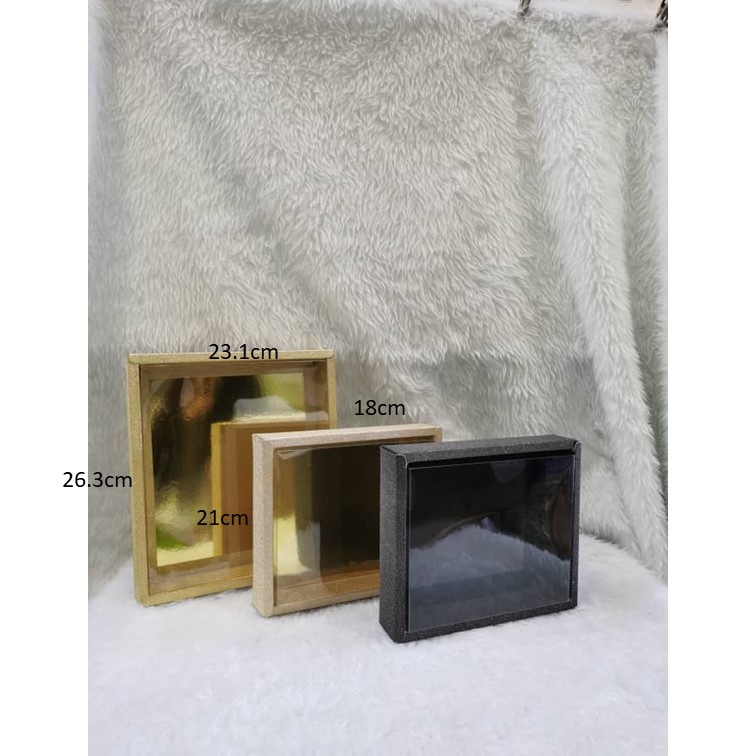 🔥READY STOCK🔥 PVC Transparent Box//Gift Box Kotak PVC//Wedding Box/Gift ...