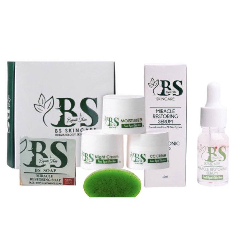 full set bs skincare *3in1+serum+ bs soap* | Shopee Malaysia