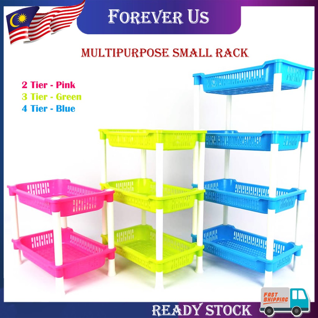 SMALL 2Tier/ 3Tier/ 4Tier Multipurpose Rack / Small Rack / Rak Pelbagai ...