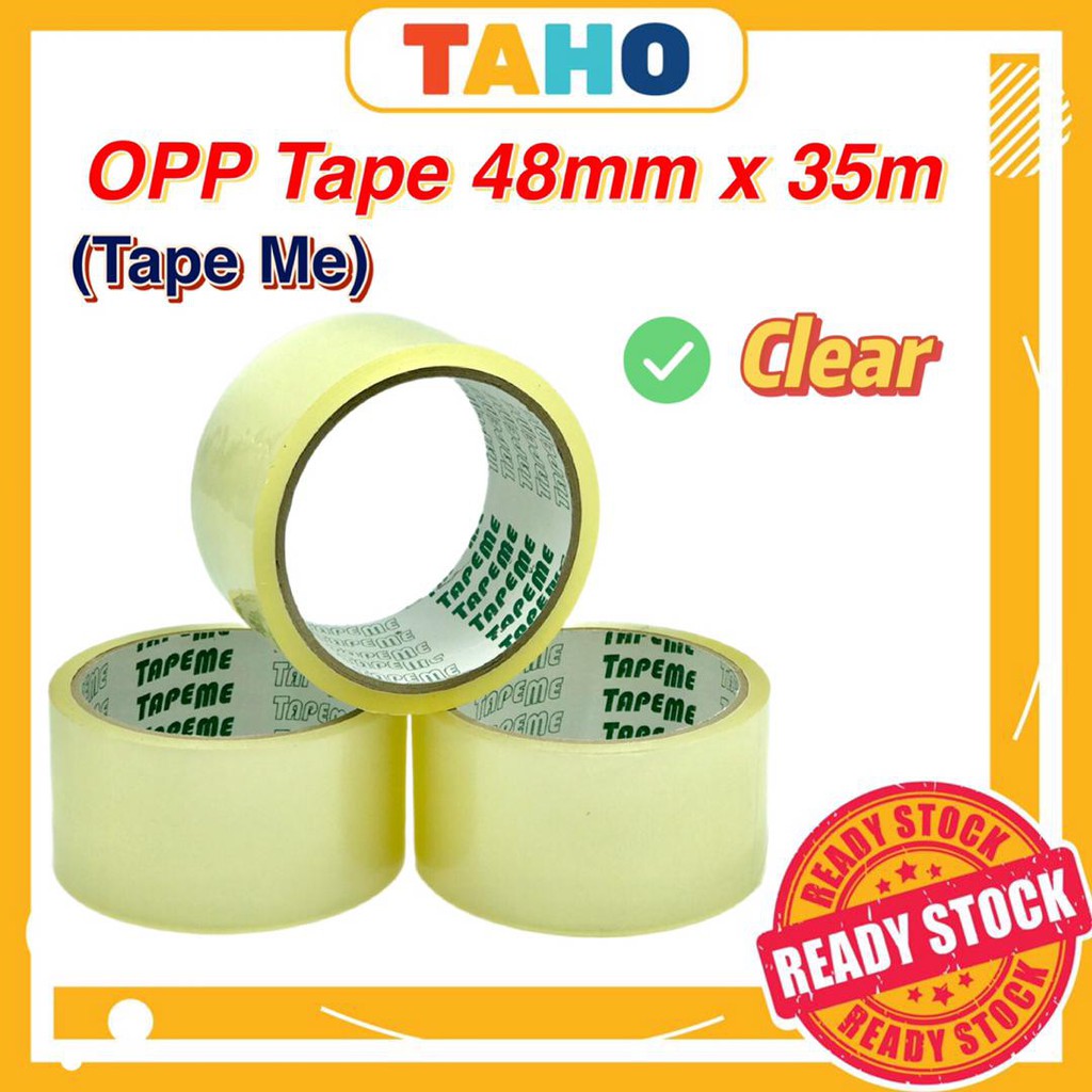 OPP Tape 48mm x 90m x 50mic / Brown Tape Fragile Tape 48mm X 50y Carton ...