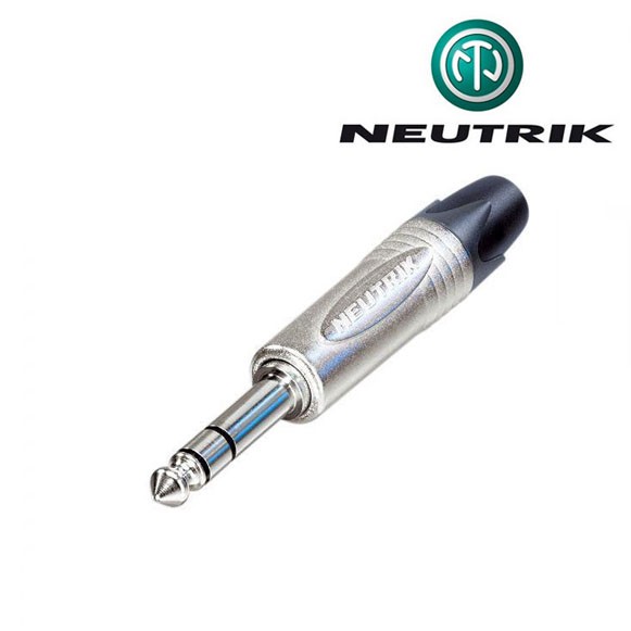 NEUTRIK NP3X 1/4" 6.35mm Male TRS Inline Stereo Phone Plug Np3x ...