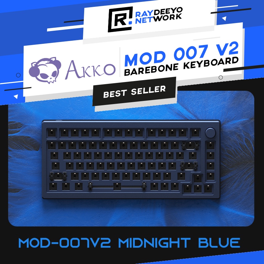 Akko MOD006 / MOD007 V2 / MOD008 Barebone Keyboard [Comes with Aluminum ...